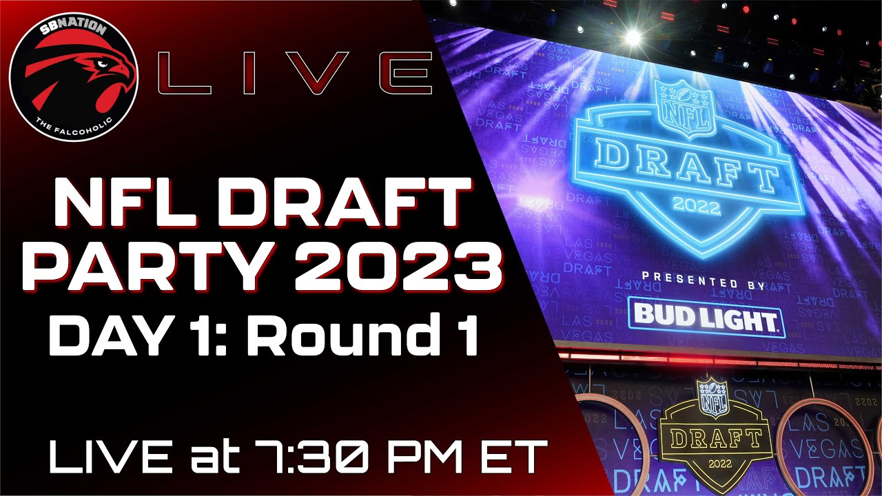 Falcons NFL Draft Party 2023: Day 1, Round 1 - YouTube