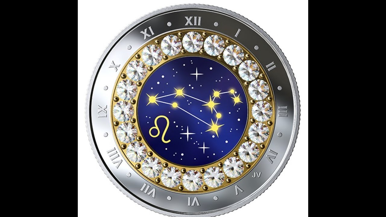 2019 Canada Constellation Series: Leo Silver Coin 1/4 oz Proof - YouTube