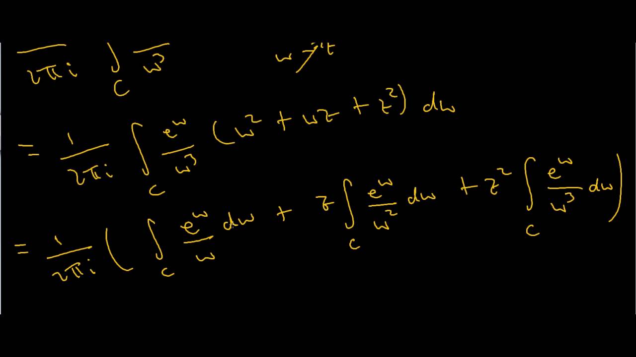 Contour Integration #5 - Cauchy's Integral Formula - LearnMathsFree ...