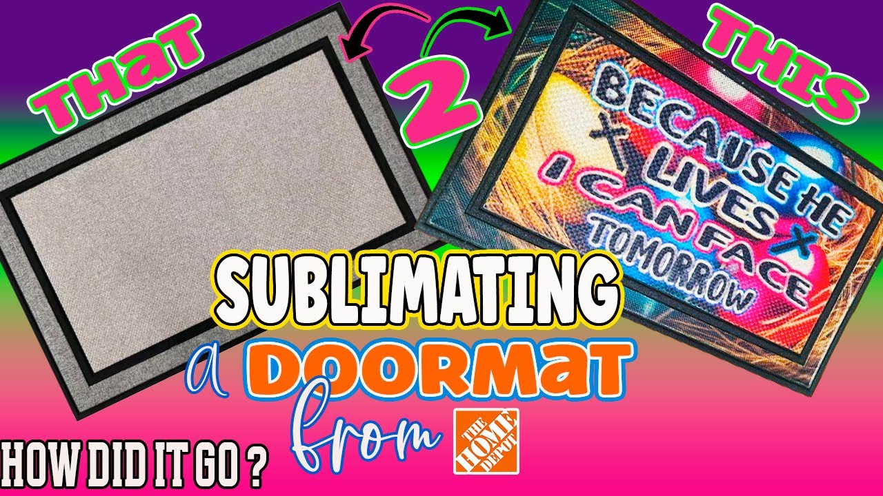 Unleashing Creativity: 3D Sublimation Door Mat - YouTube