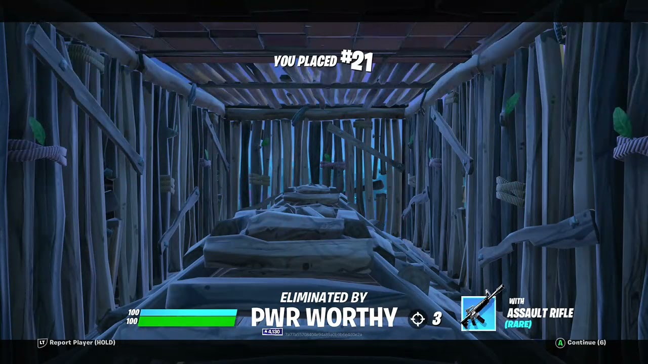 PWR WORTHY eliminated me in fortnite - YouTube