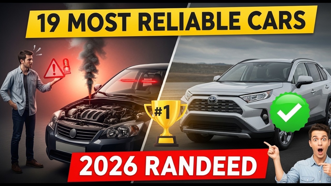 19 Most Reliable Cars You Can Buy in 2026? - YouTube