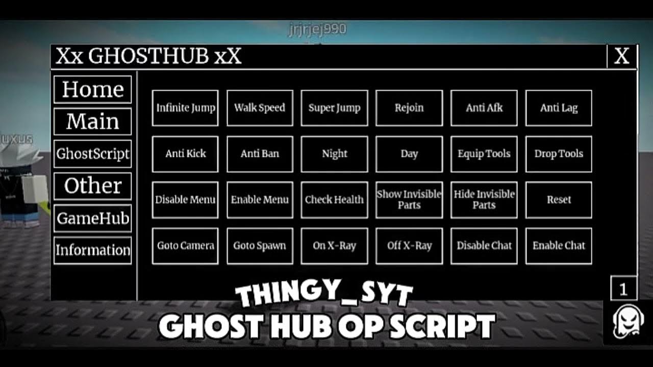 GHOST HUB •Pastebin •Op Script - YouTube
