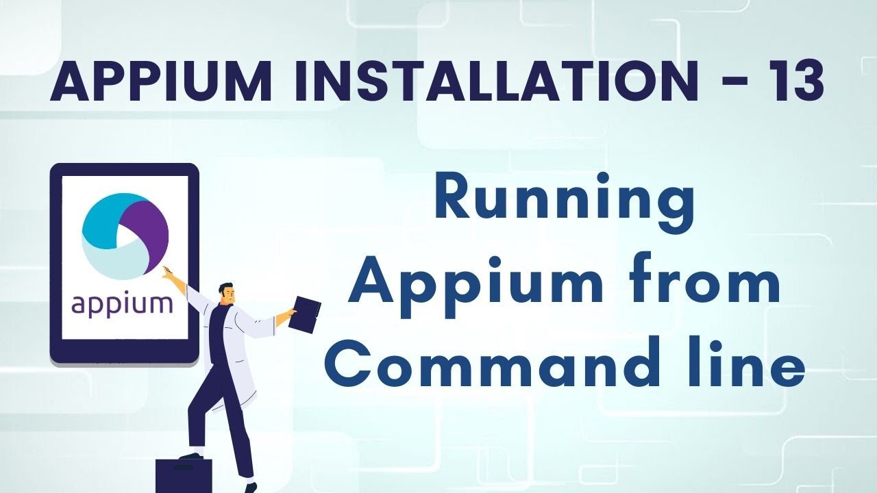 Running Appium from Command line | Appium Installation for Android -13 ...