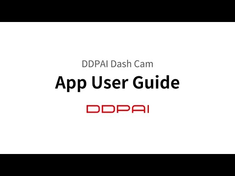 How to connect the DDPAI Dashcam App - YouTube