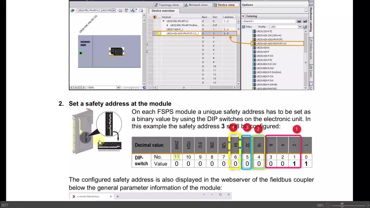 Weidmuller Safety Setup - YouTube