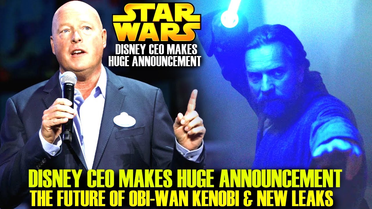 Disney CEO Makes HUGE Announcement For Obi-Wan Kenobi Future! (Star ...