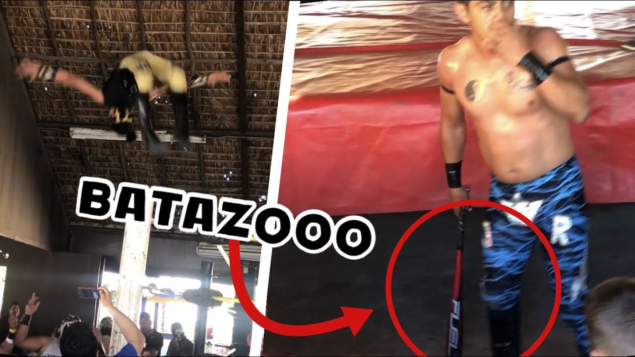 LE DA UN BATAZO / NIÑOS VS LUCHADORES 🤼‍♂️🔥/VLOG EN EL MURALLA - YouTube