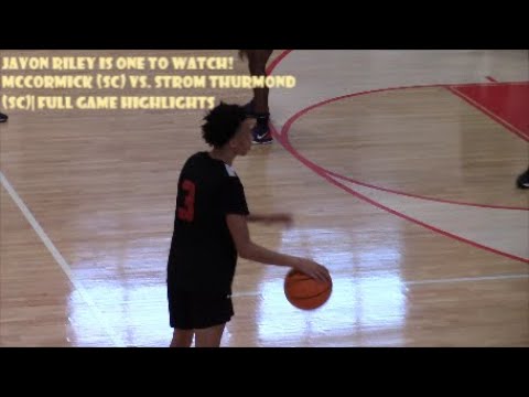JAVON RILEY IS ONE TO WATCH! McCormick (SC) vs. Strom Thurmond (SC ...