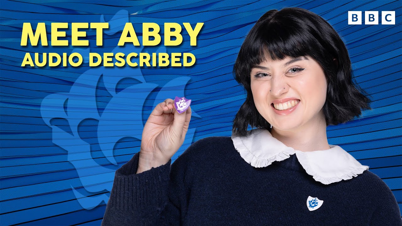 Meet Blue Peter's Abby Cook! (Audio Described) - YouTube