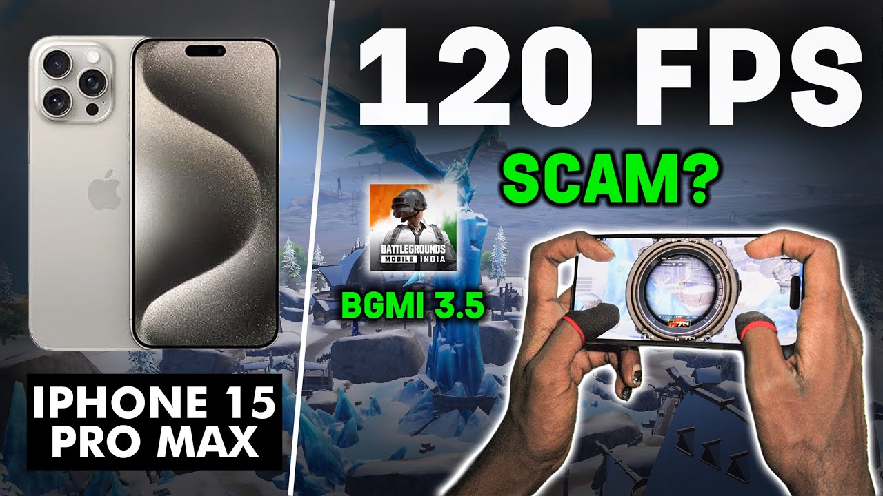 120 FPS SCAM IN BGMI 😡 15 Pro Max 3.5 UPDATE 👀 , Stremers Vs SPARK ⚡️ # ...
