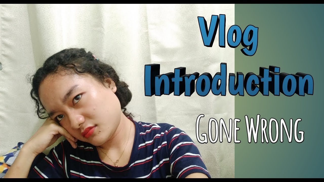 Vlog Introduction Gone Wrong || Tungod sa biscuit na ihatag sa pari - YouTube