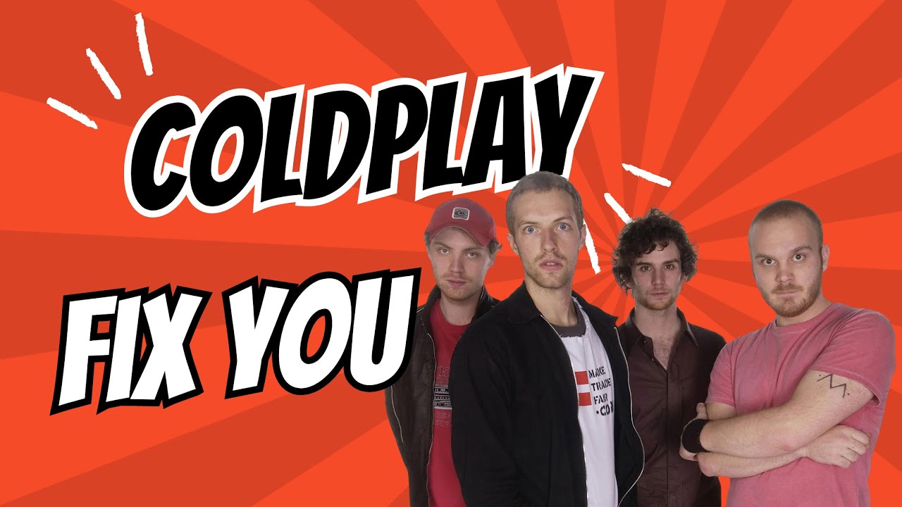 Coldplay : Fix You (Lyrics Video) - YouTube