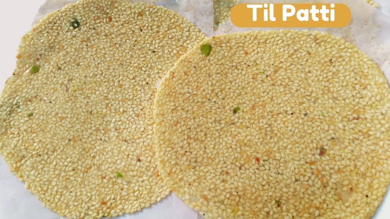 Til Patti | सिर्फ दो चीजों से बनाये स्वादिष्ट तिल पट्टी | Til Papdi ...