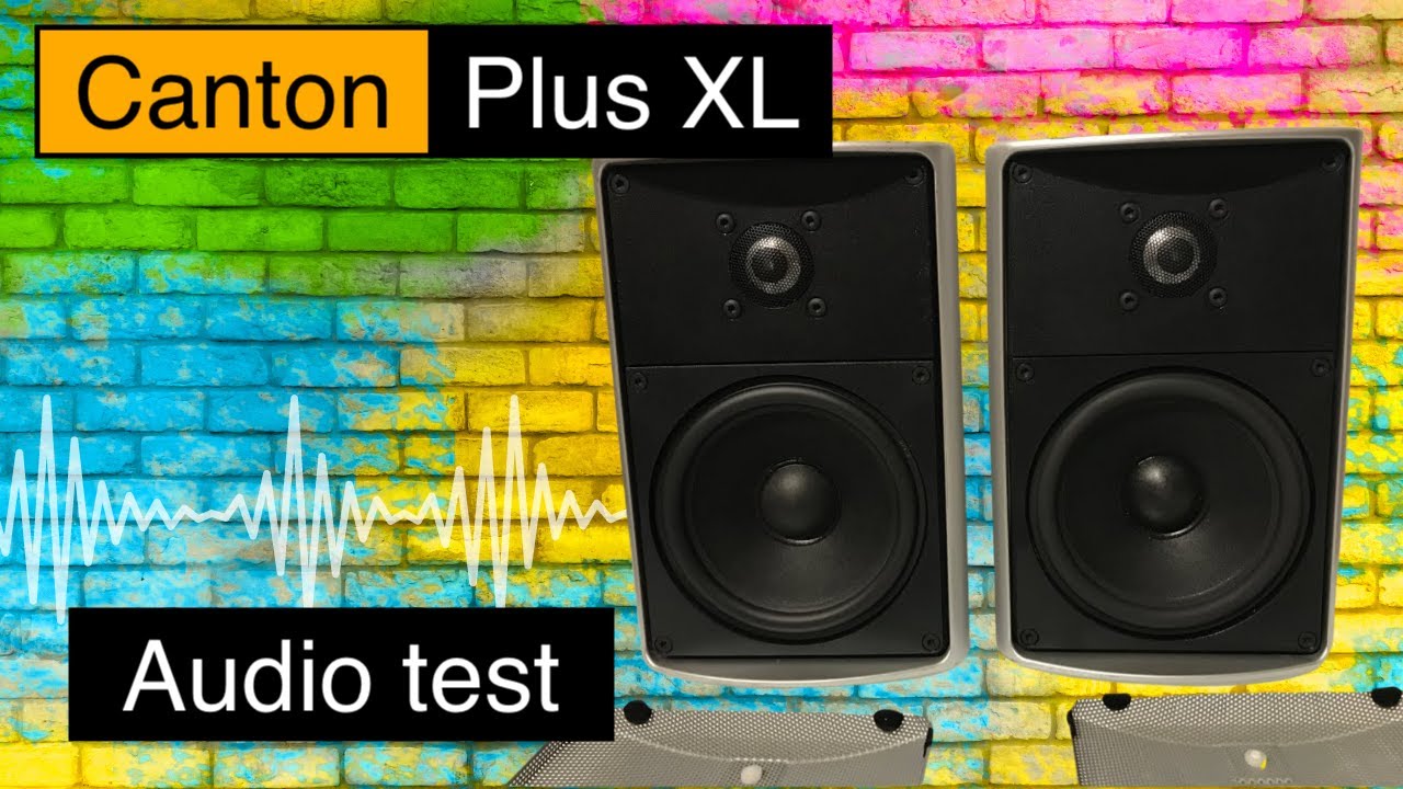 Canton Plus XL - Audio Test, Sound Demo - YouTube