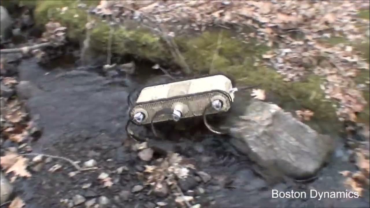 RHex Rough =- Boston Dynamics - Terrain Robot - YouTube