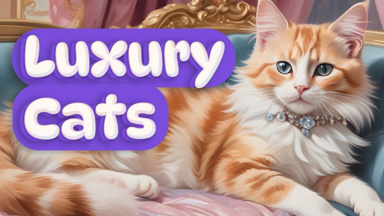 Luxury Cats: Majestic Felines in Stunning Rich Environments - YouTube