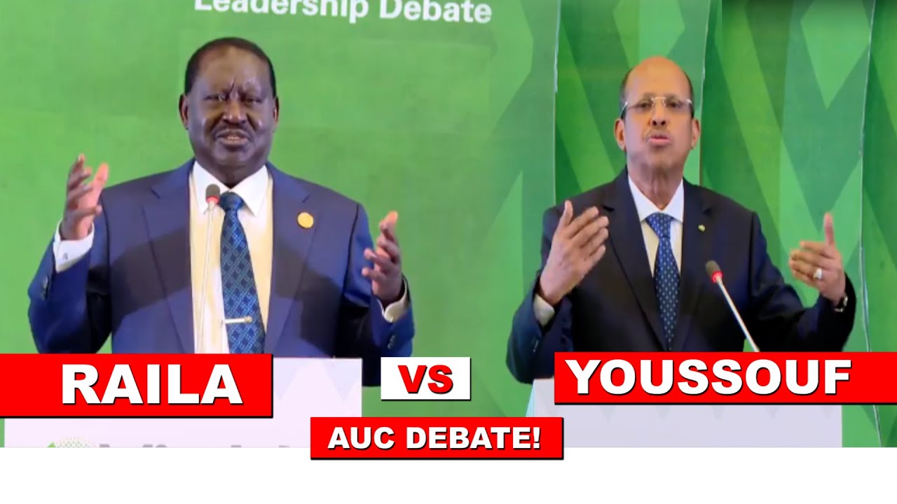 RAILA ODINGA VS MAHMOUD YOUSSOUF IN AUC DEBATE! WHO DID IT BETTER?🔥 ...