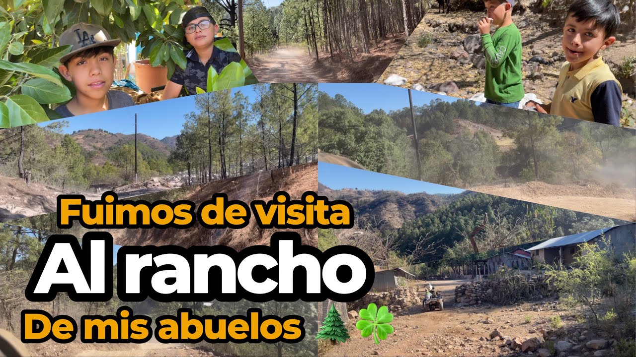 Fuimos De Visita Al Rancho De Mis Abuelos 🌲🍀 - YouTube