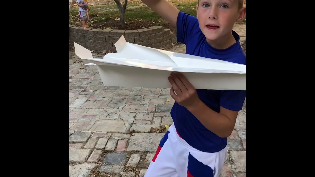 Experimental EGG DROP in a paper airplane!? - YouTube