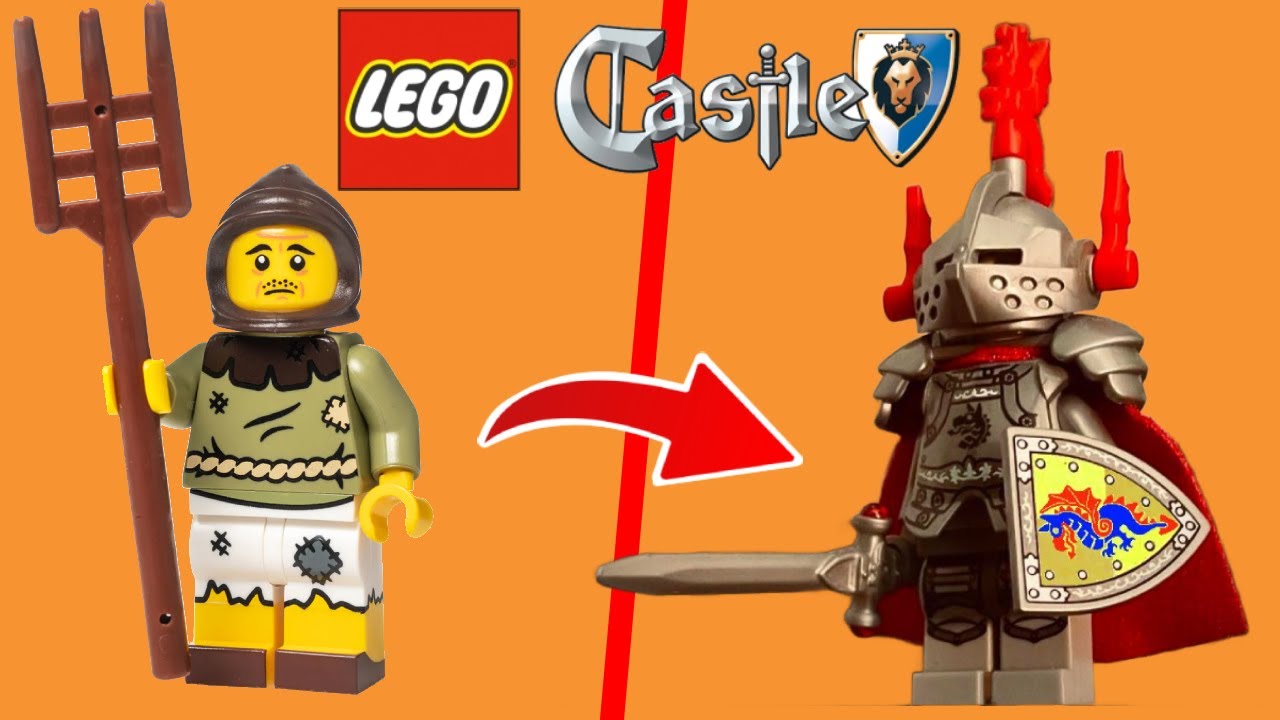 I Made A Custom LEGO Medieval CMF! - YouTube