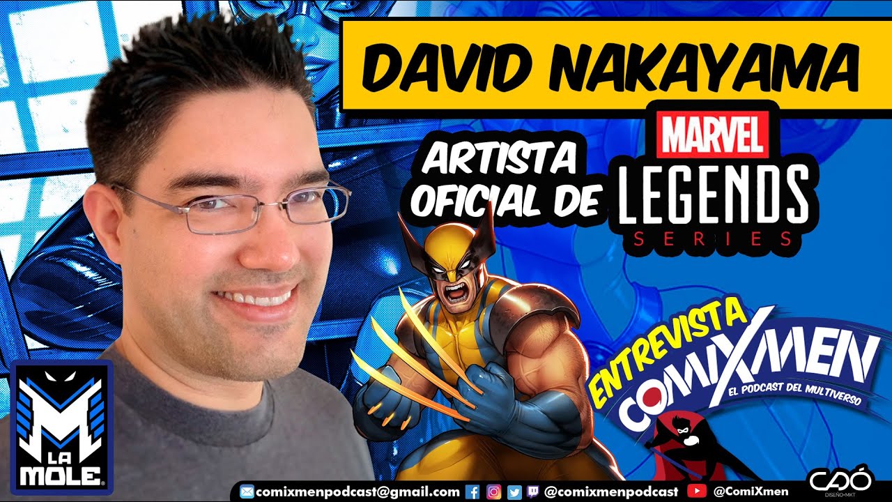 ¡Entrevista con David Nakayama! Artista Oficial de Marvel Legends en # ...