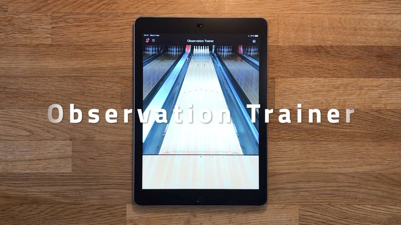 The Observation Trainer in Tenpin Toolkit - YouTube
