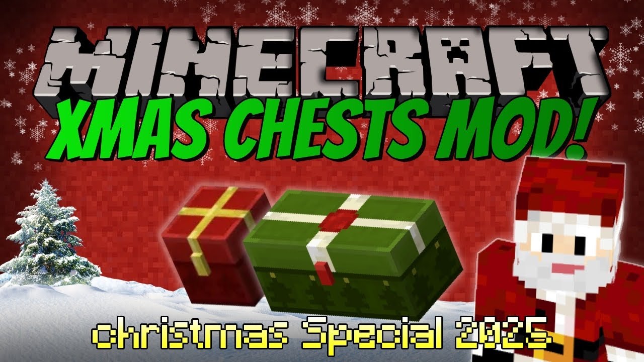 Minecraft Christmas Special: Xmas Chests Mod Showcase! - YouTube