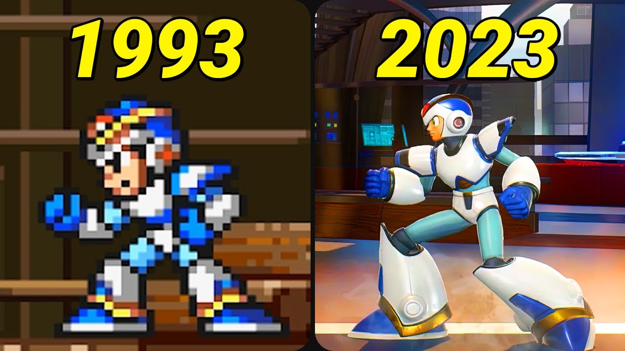 Evolution of Mega Man X Light Armor - YouTube