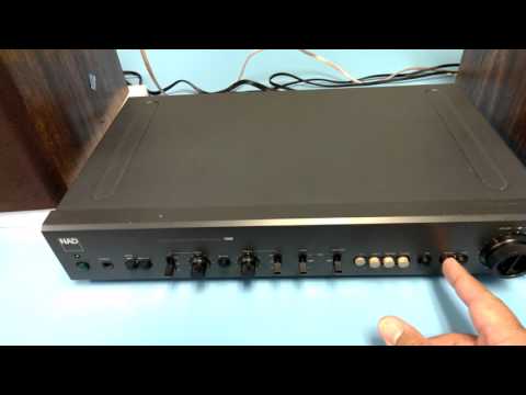 NAD 1300 Pre Amp test two, Pioneer PL-518