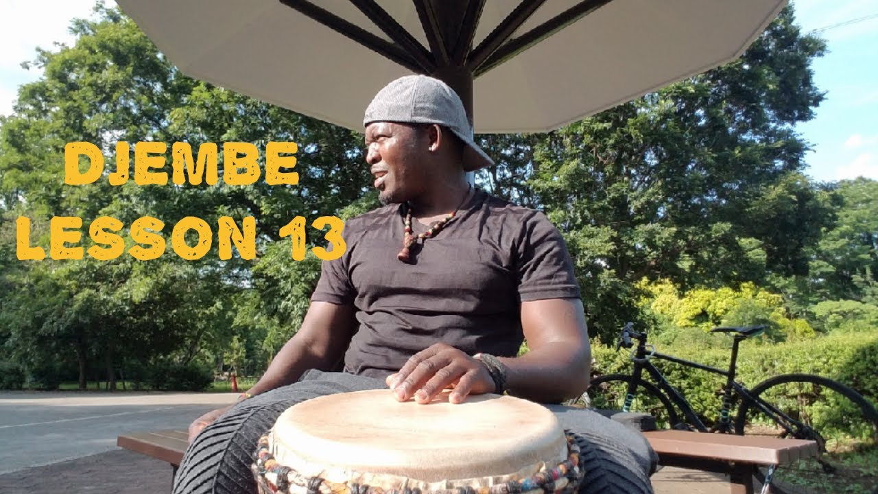 African Drum Djembe lesson - YouTube