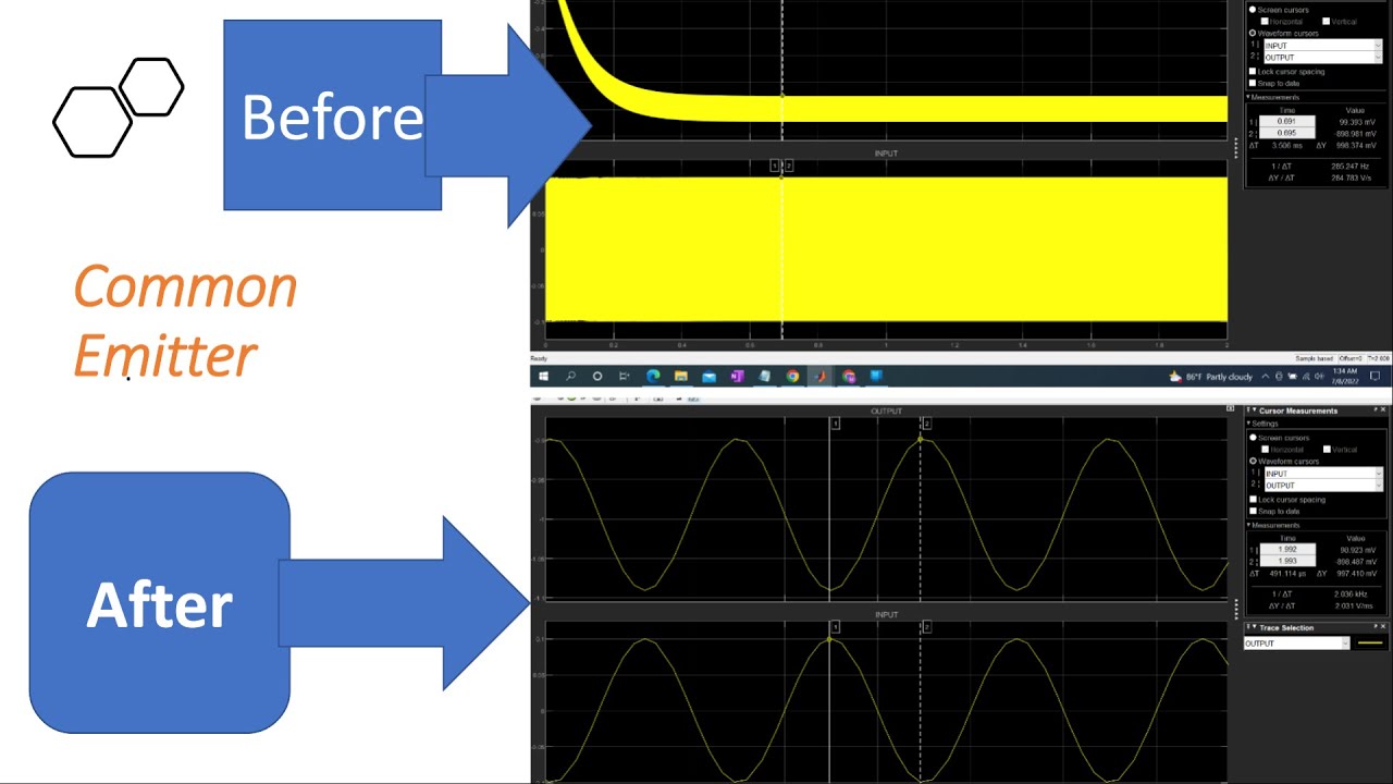 Simulink in Common Emitter circuit simulation. - YouTube