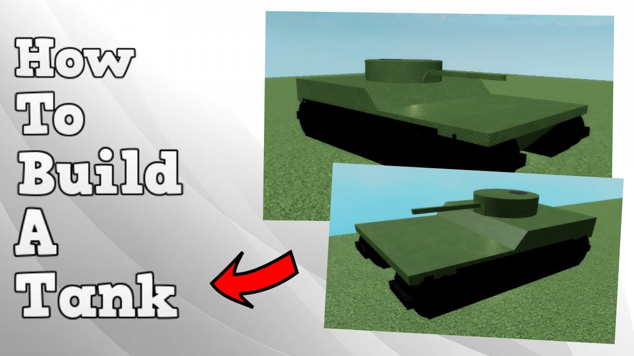 How to build a tank in build mode | Roblox piggy - YouTube
