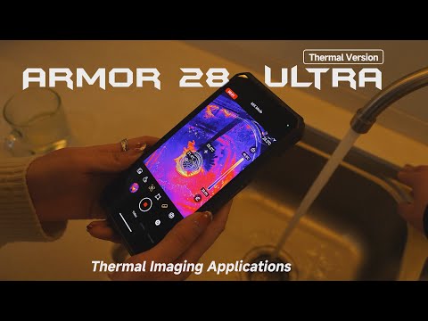 Ultra-Clear & Smooth Thermal Imaging Demo | Ulefone Armor 28 Ultra Thermal