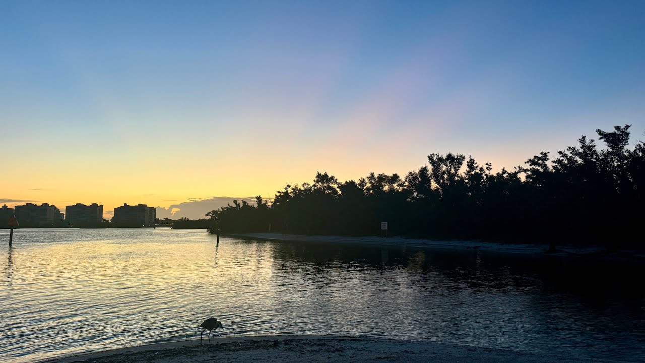 Enjoy the Zen of Early Thursday Morning from the Beach in North Naples ...