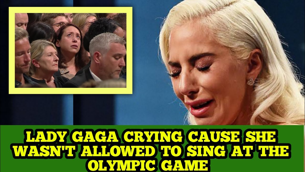 Lady Gaga crying on stage after seeing Celine Dion condition and couldn ...