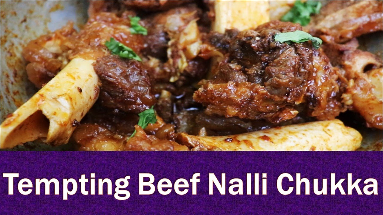 Nalli elumbu varuval- Beef nalli fry|To Improve Immune System 💪 - YouTube