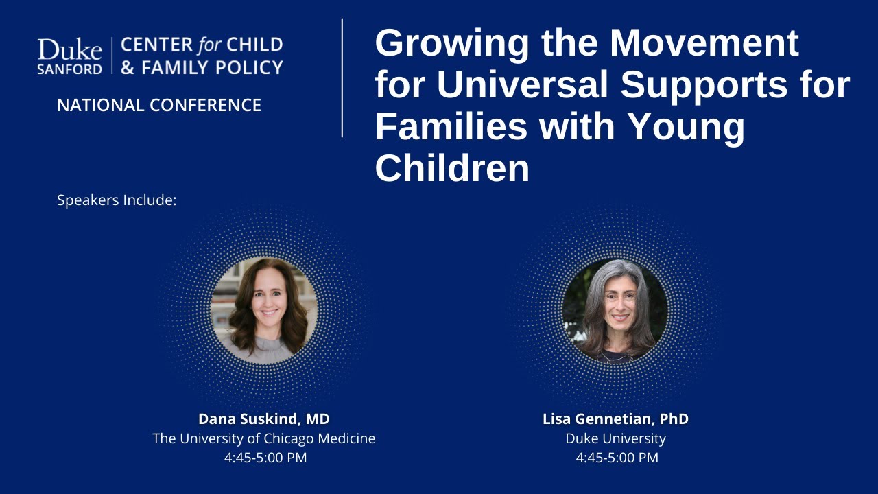 Session 9: Growing the Movement for Universal Supports for Families ...