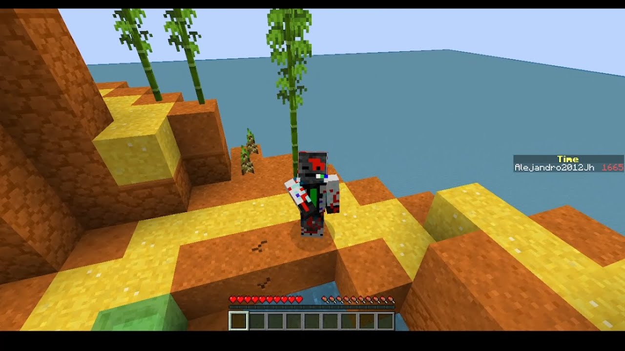 PARKOUR JUGAMOS POR PRIMERAS VEZ PARKOUR EN JAVA MINECRAFR - YouTube