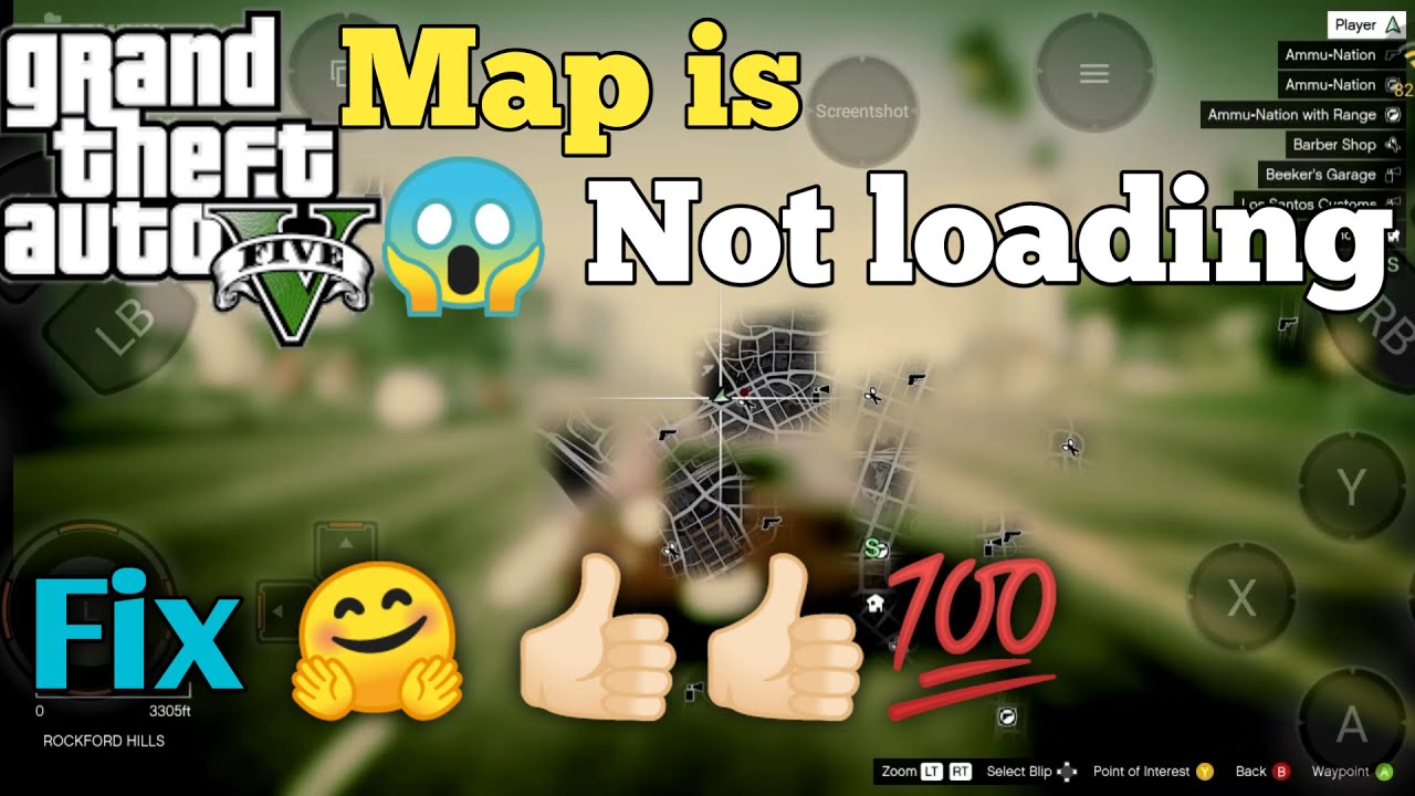 GTA 5 map is not showing 😱 | How to unlock gta v map ? | gta 5 map not ...