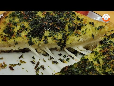 Peynirli Sarımsaklı  tava tost hem lezzetli hem de pratik