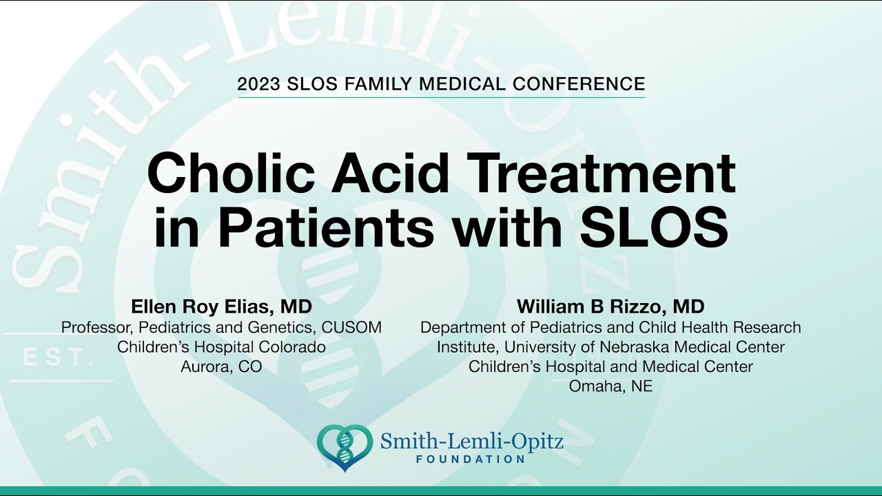 Cholic Acid Treatment in Patients with SLOS - YouTube