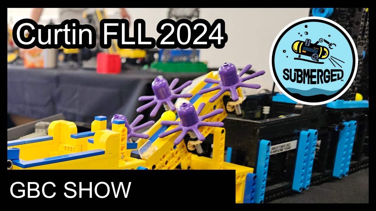 Lego GBC Show - First Lego League 2024 at Curtin Uni - YouTube