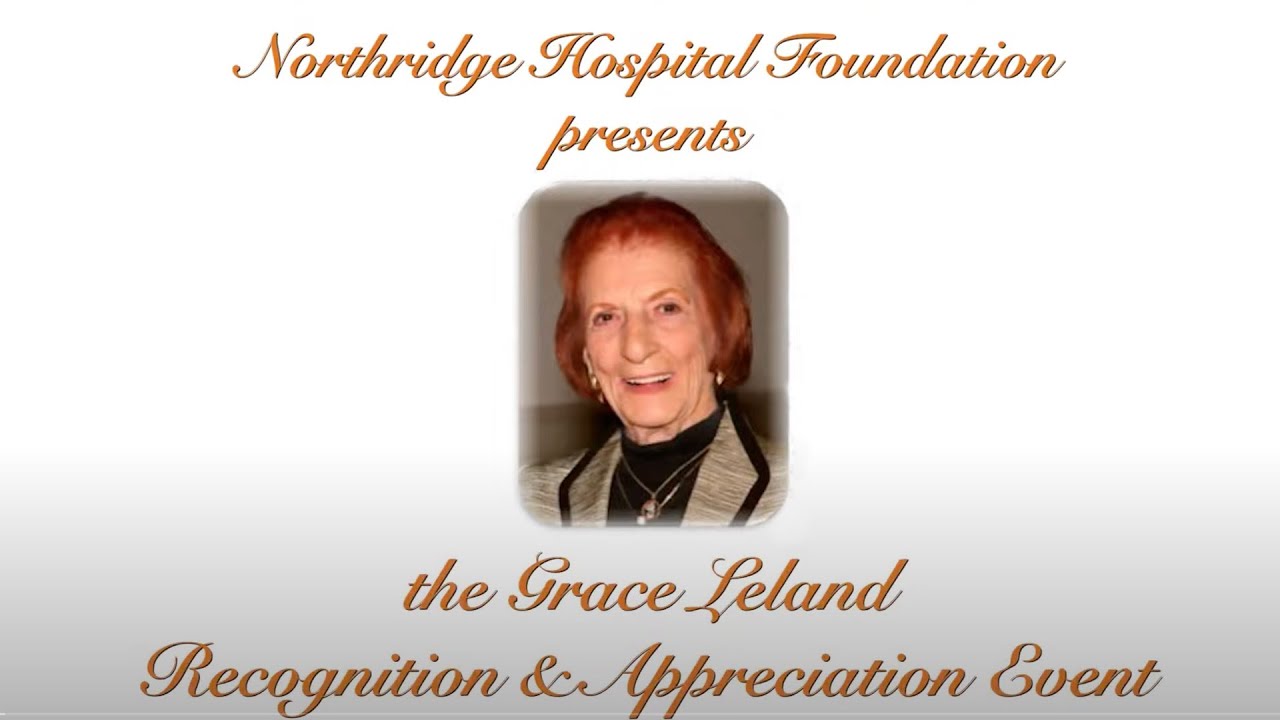 Grace Leland Appreciation Event - YouTube
