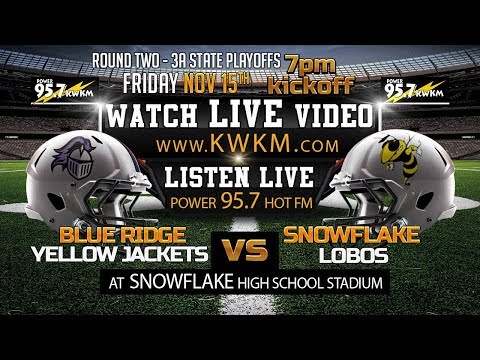 Blue Ridge Yellow Jackets vs Snowflake Lobos Round 2 State Playoffs 11 ...