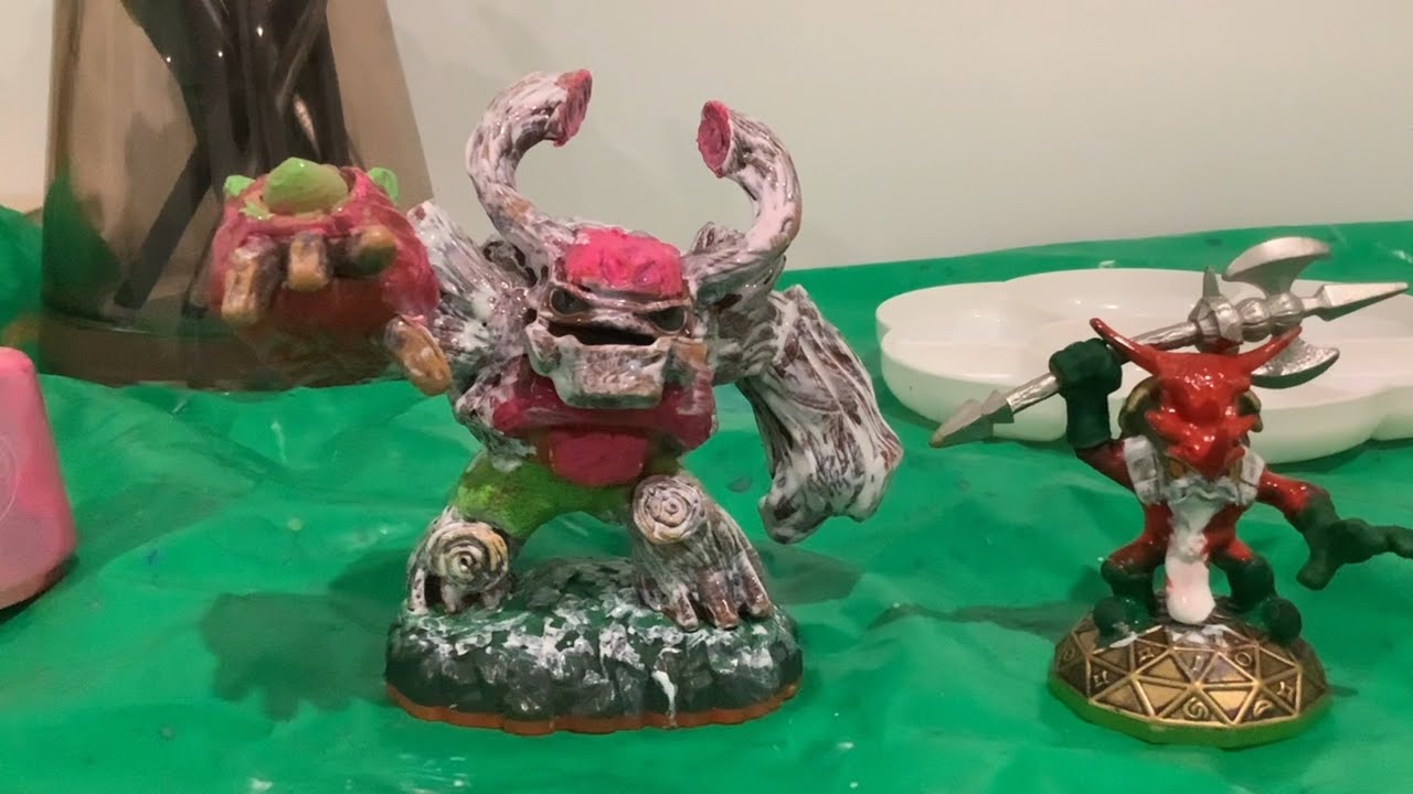 Painting skylanders - YouTube