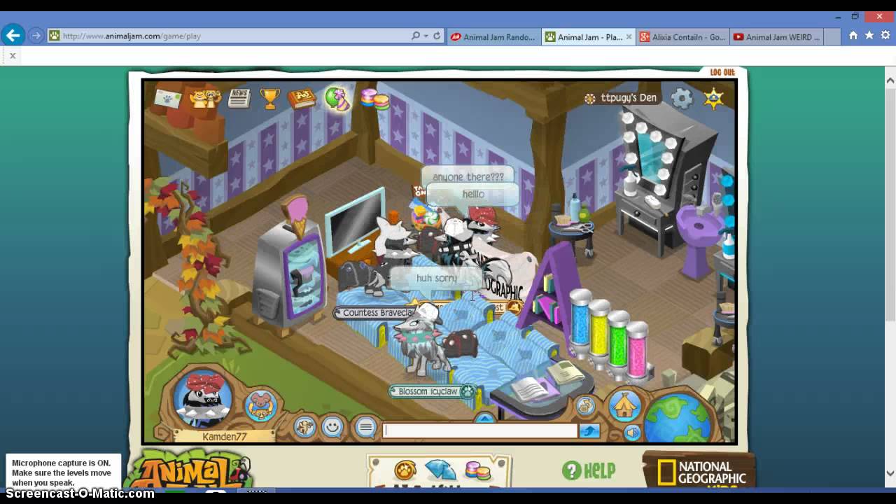 Animal Jam Haunted Sleepover A ghost! part 2 - YouTube