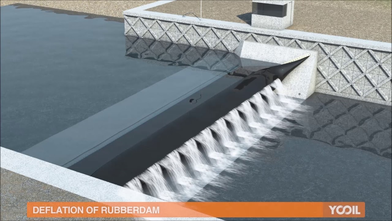 YOOIL Engineering Rubber Dam Operation - YouTube