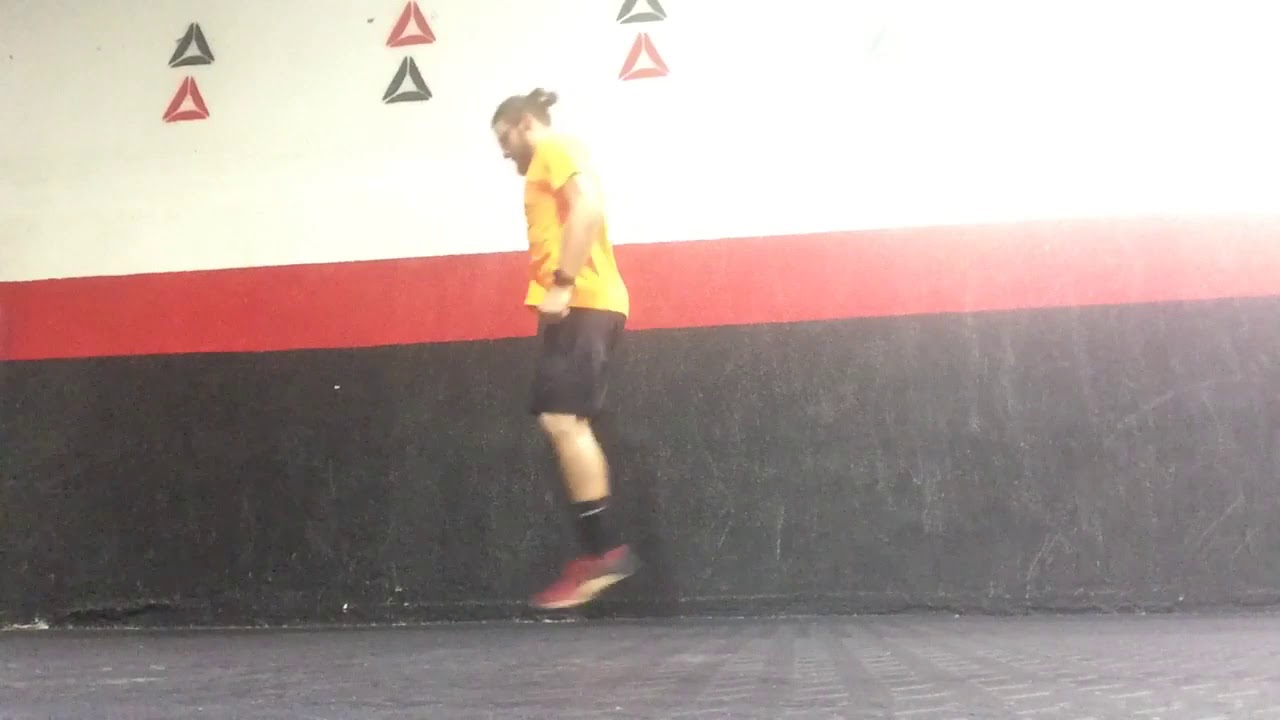 Quick jumps forward and back - YouTube