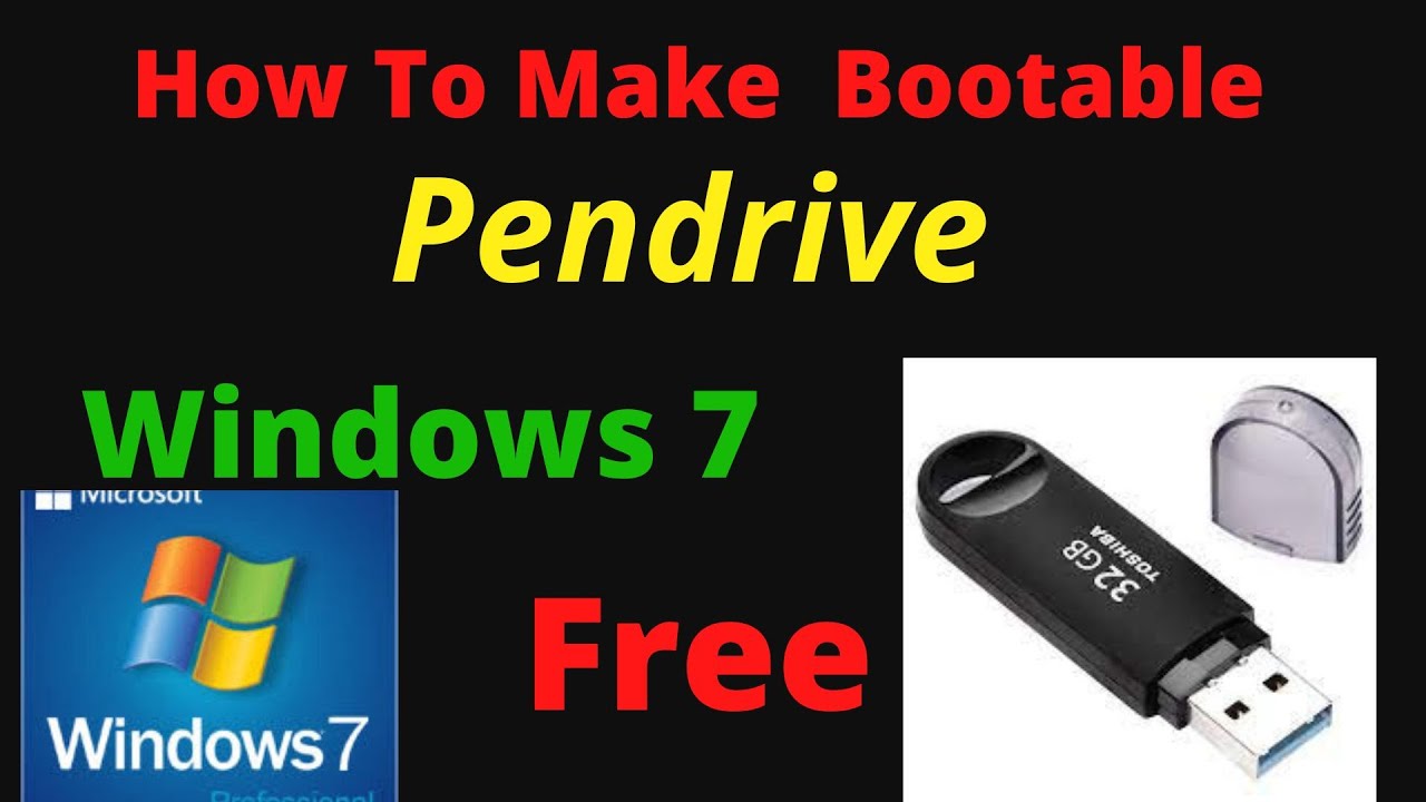 How To Download Windows 7 ISO File And #How to create Bootable Pen ...